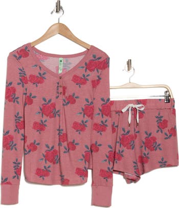 Honeydew Knit Long Sleeve Short Pajamas | Nordstrom