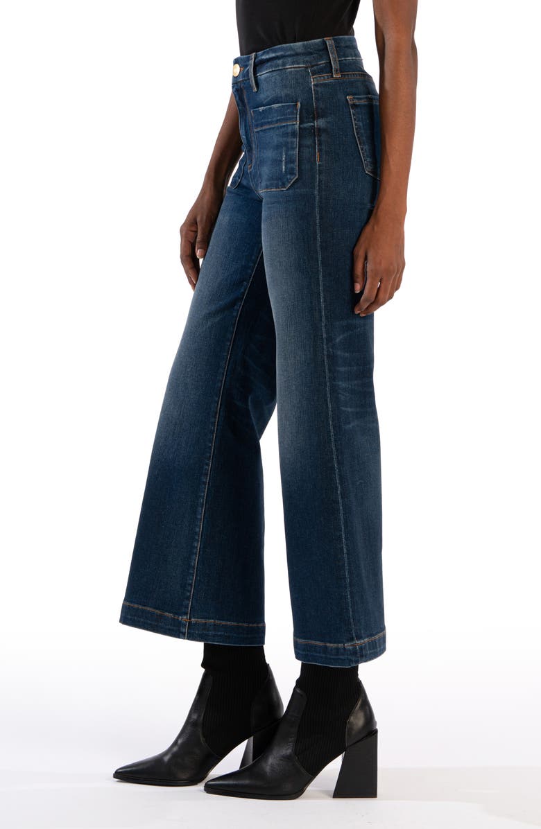 KUT from the Kloth Meg Patch Pocket Wide Leg Jeans | Nordstromrack