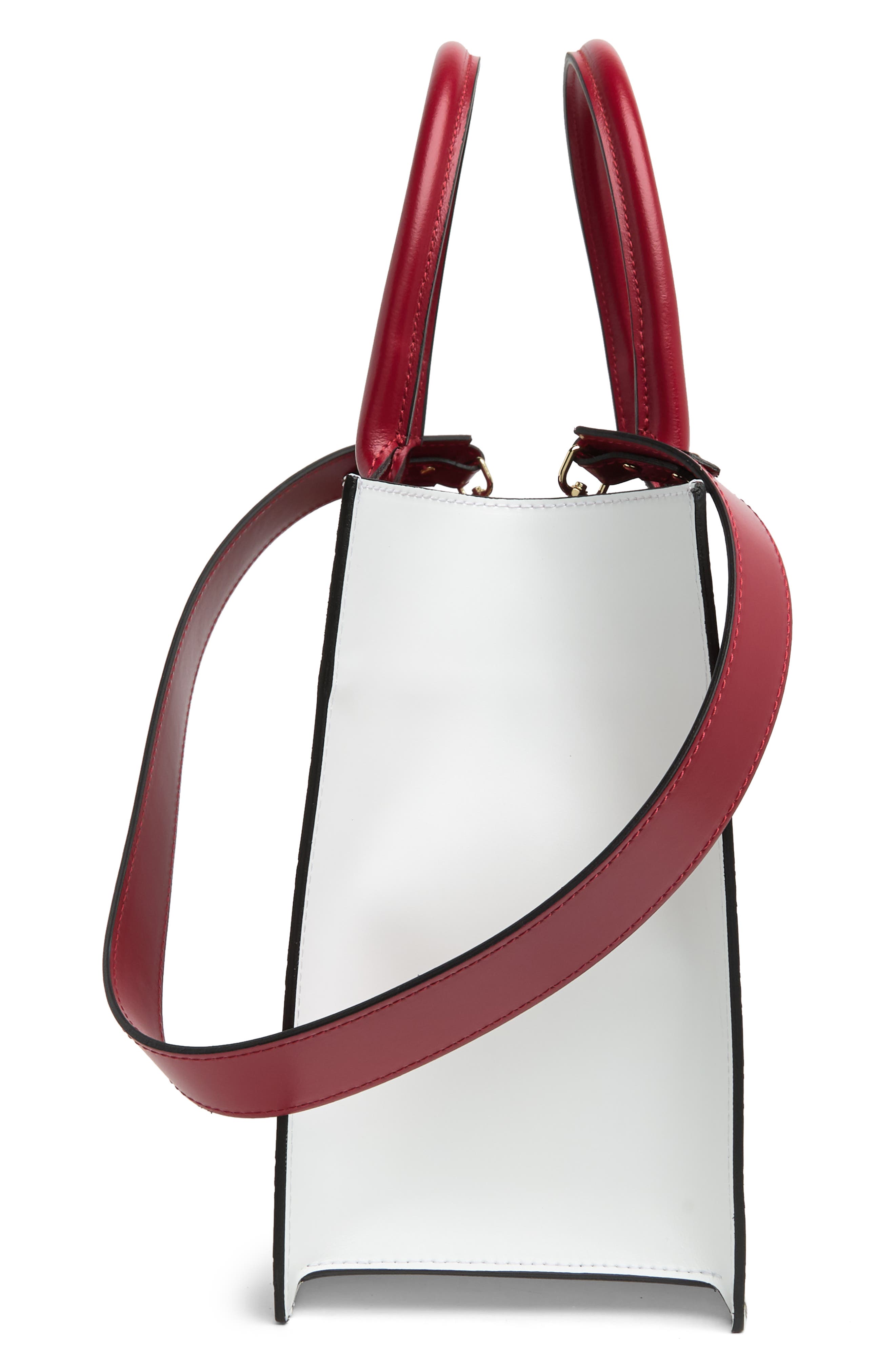 VALENTINO BY MARIO VALENTINO Victoria Monogram Stripe Tote | Nordstromrack