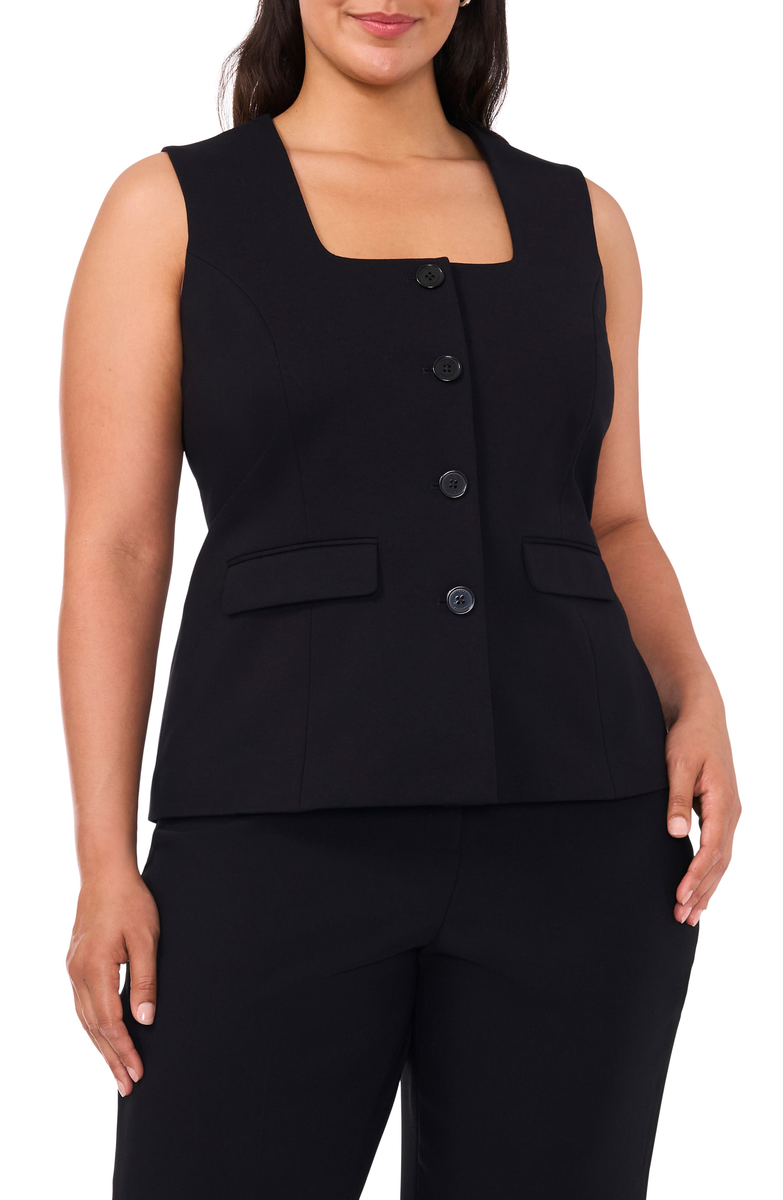 Halogen® Square Neck Vest | Nordstromrack