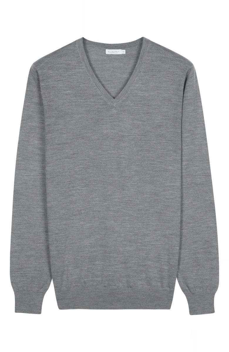 Suitsupply Slim Fit V-Neck Merino Wool Sweater | Nordstrom