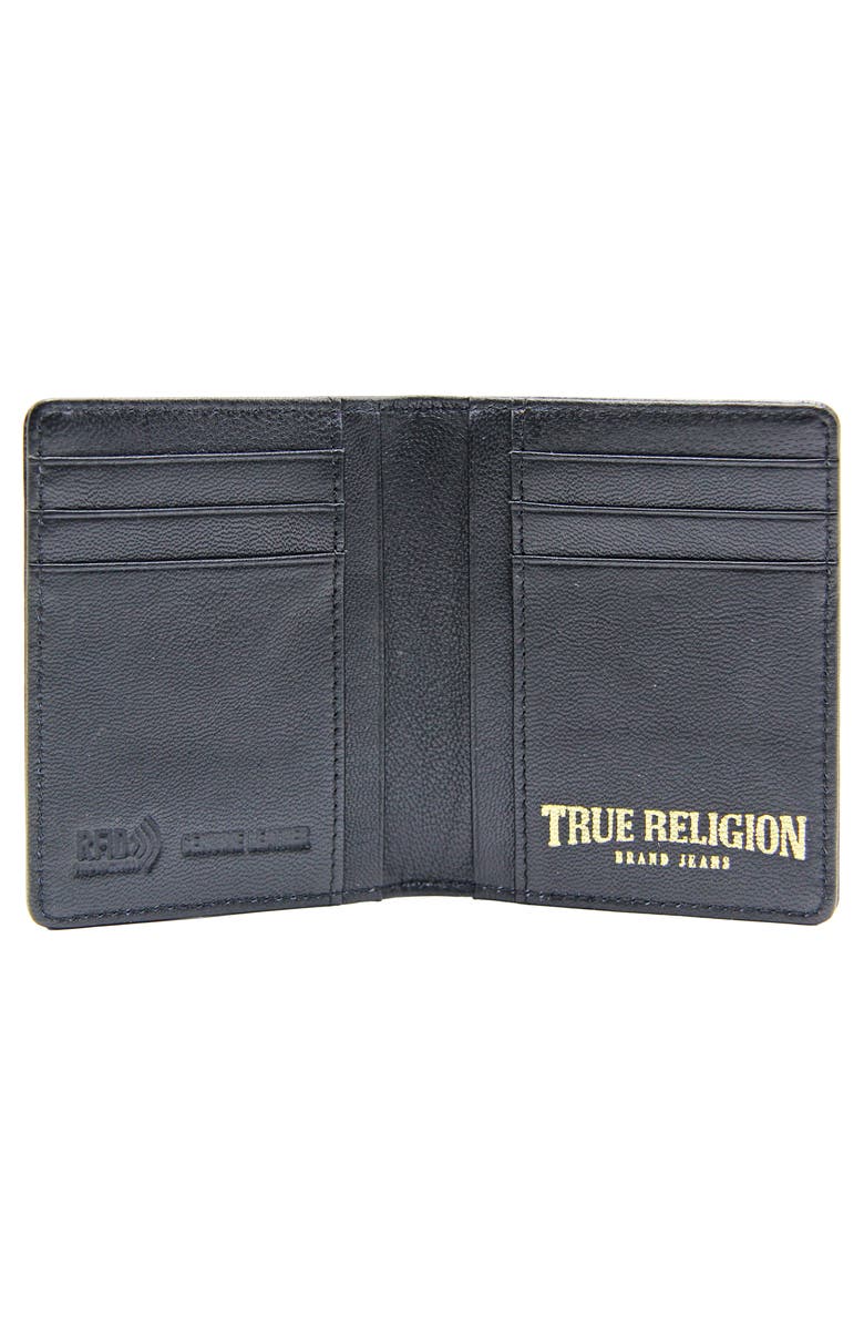 True Religion Kan Horseshoe Leather Bifold Wallet | Nordstromrack