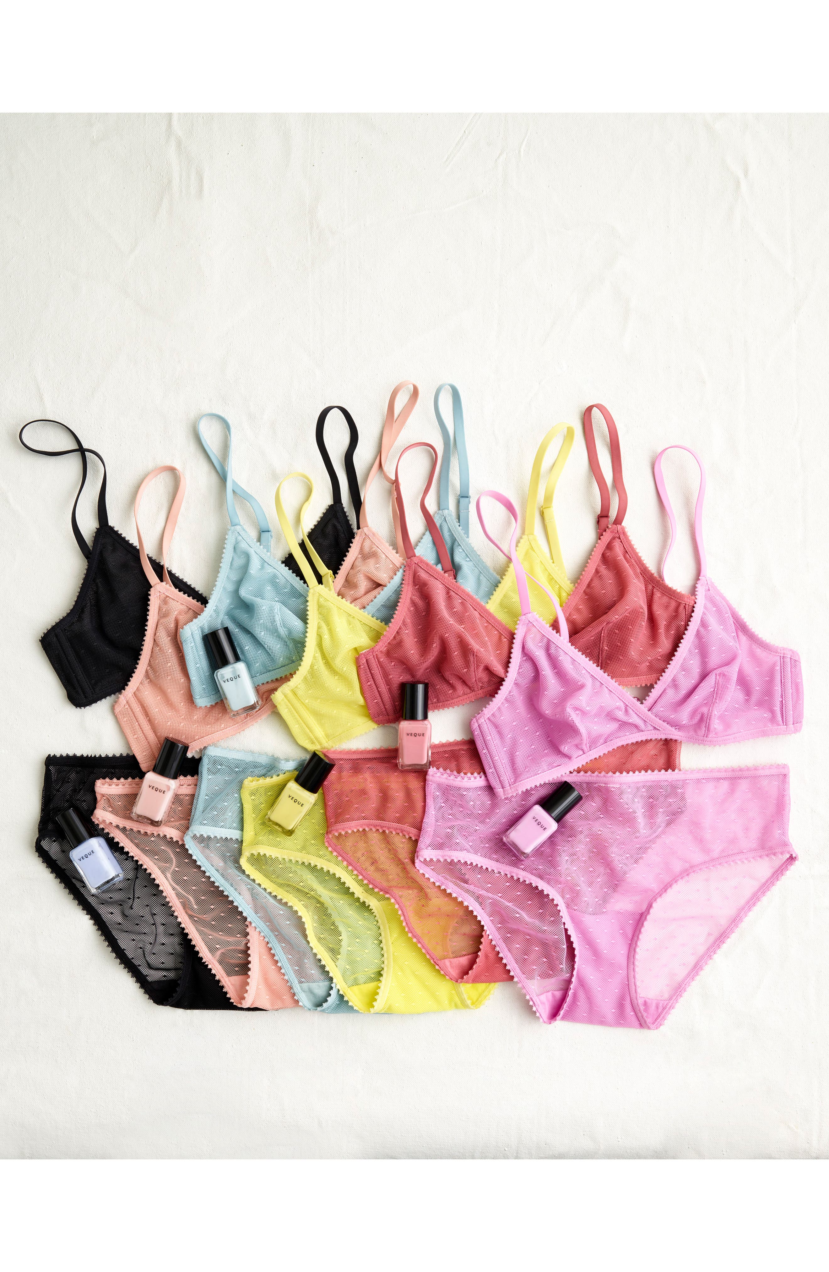 J.Crew Point D'Esprit French Bralette | Nordstrom