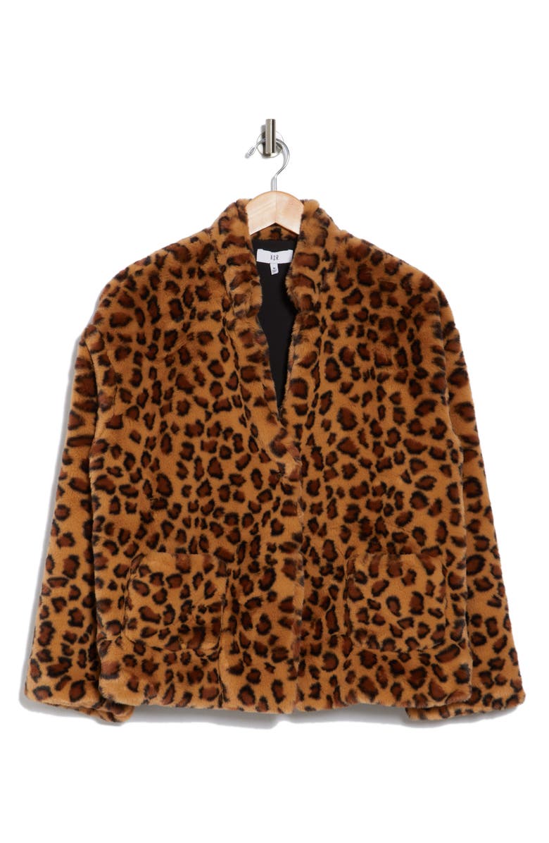 NSR Leopard Faux Fur Jacket | Nordstromrack