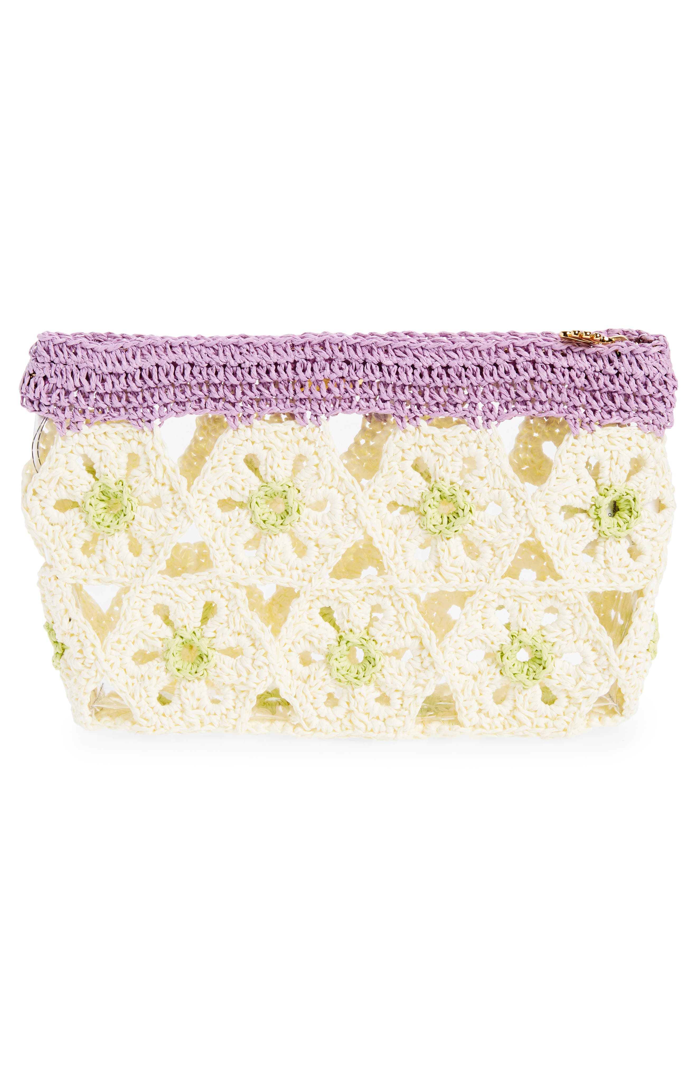 Lele Sadoughi Marigold Large Crochet Pouch | Nordstromrack