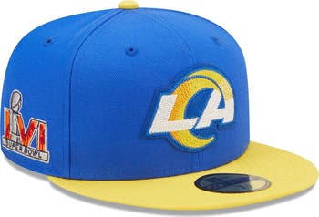 New Era Men's New Era Royal/Gold Los Angeles Rams Super Bowl LVI ...