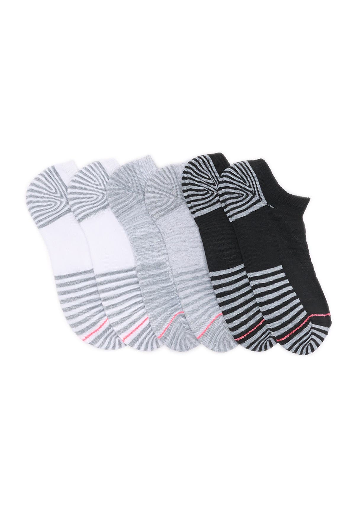 RACHEL Rachel Roy No Show Sport Socks - Pack of 6 | Nordstromrack