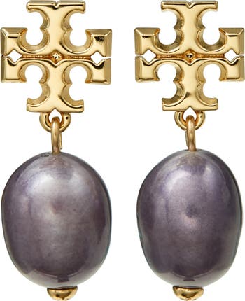 Kira Genuine Pearl Drop Earrings