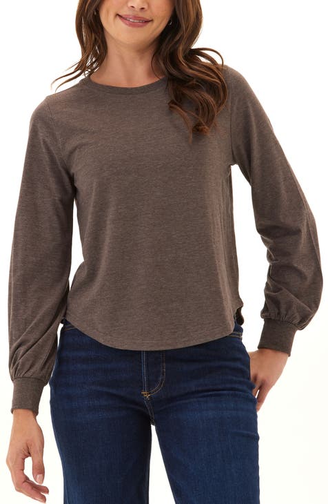 Women's Brown Tops | Nordstrom
