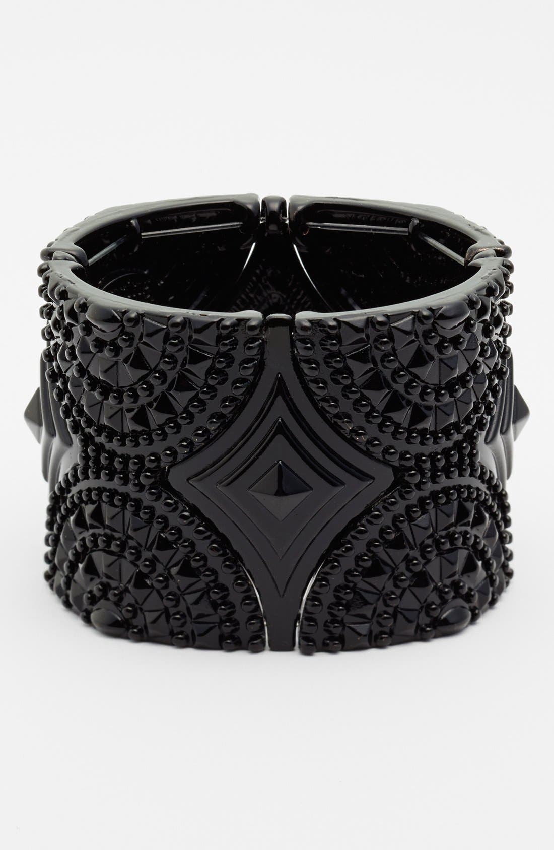 Spring Street Studded Stretch Cuff | Nordstrom