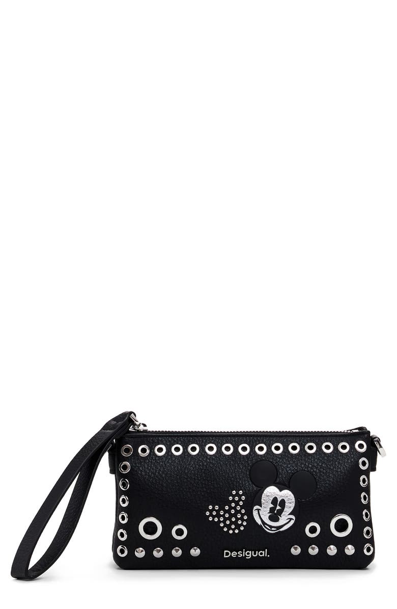 Desigual Mickey Mouse Grommet Wristlet | Nordstromrack