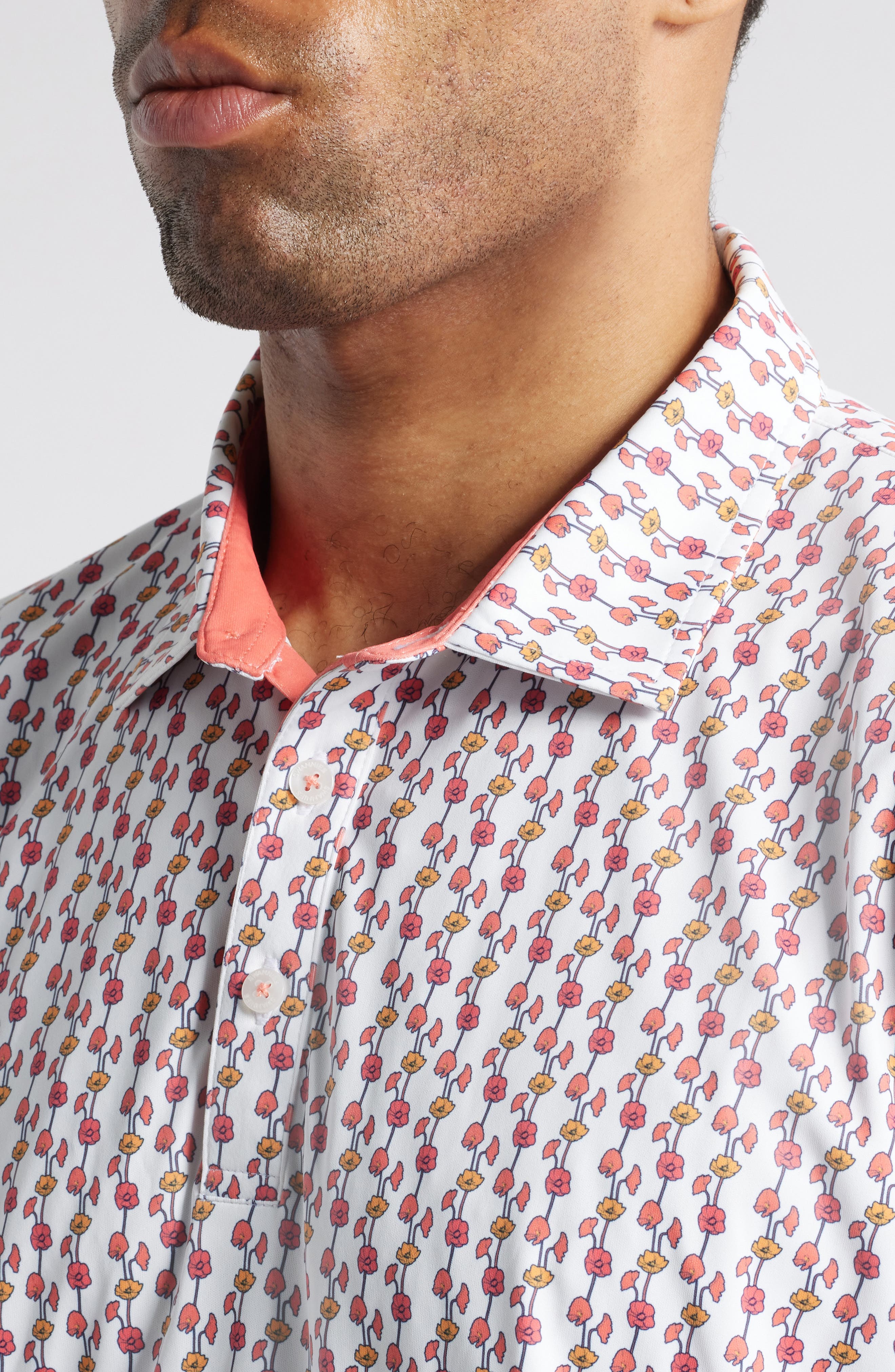 Swannies Erick Floral Golf Polo | Nordstromrack
