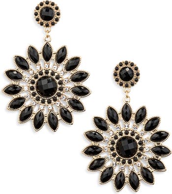 Tasha Flower Medallion Drop Earrings | Nordstromrack