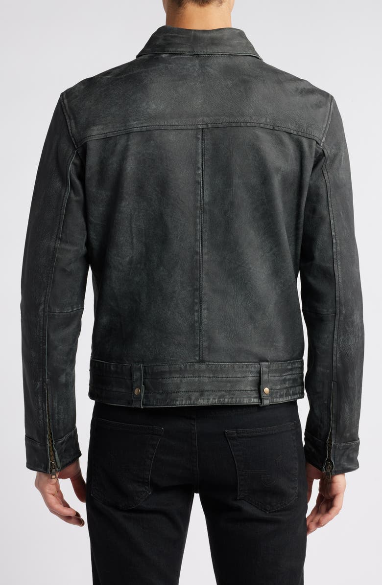 John Varvatos Sorcha Heritage Leather Jacket | Nordstrom