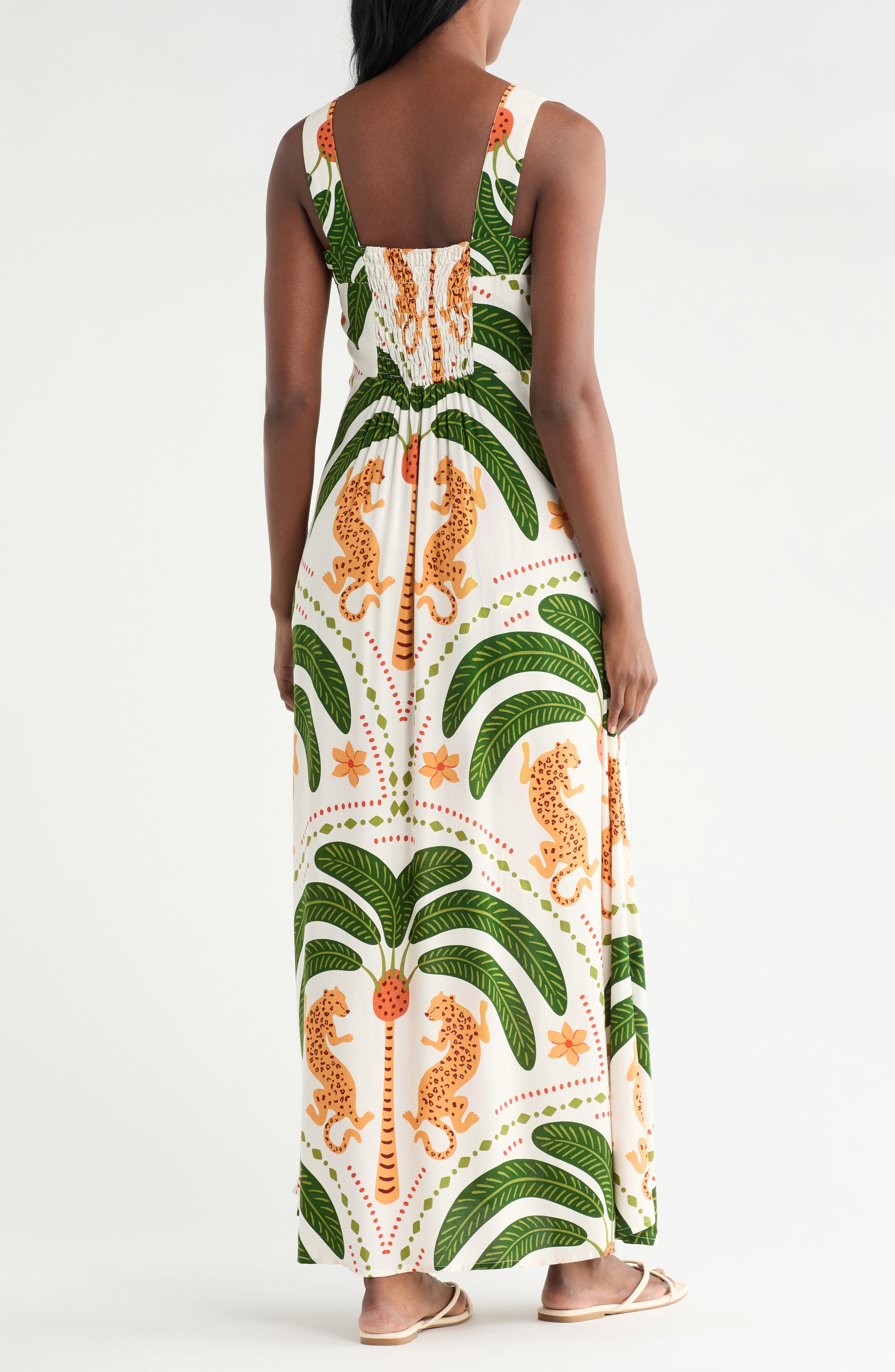 Halogen® Thick Strap Maxi Sundress | Nordstromrack