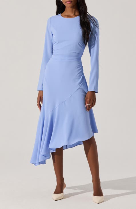 Women's Blue Midi Dresses | Nordstrom