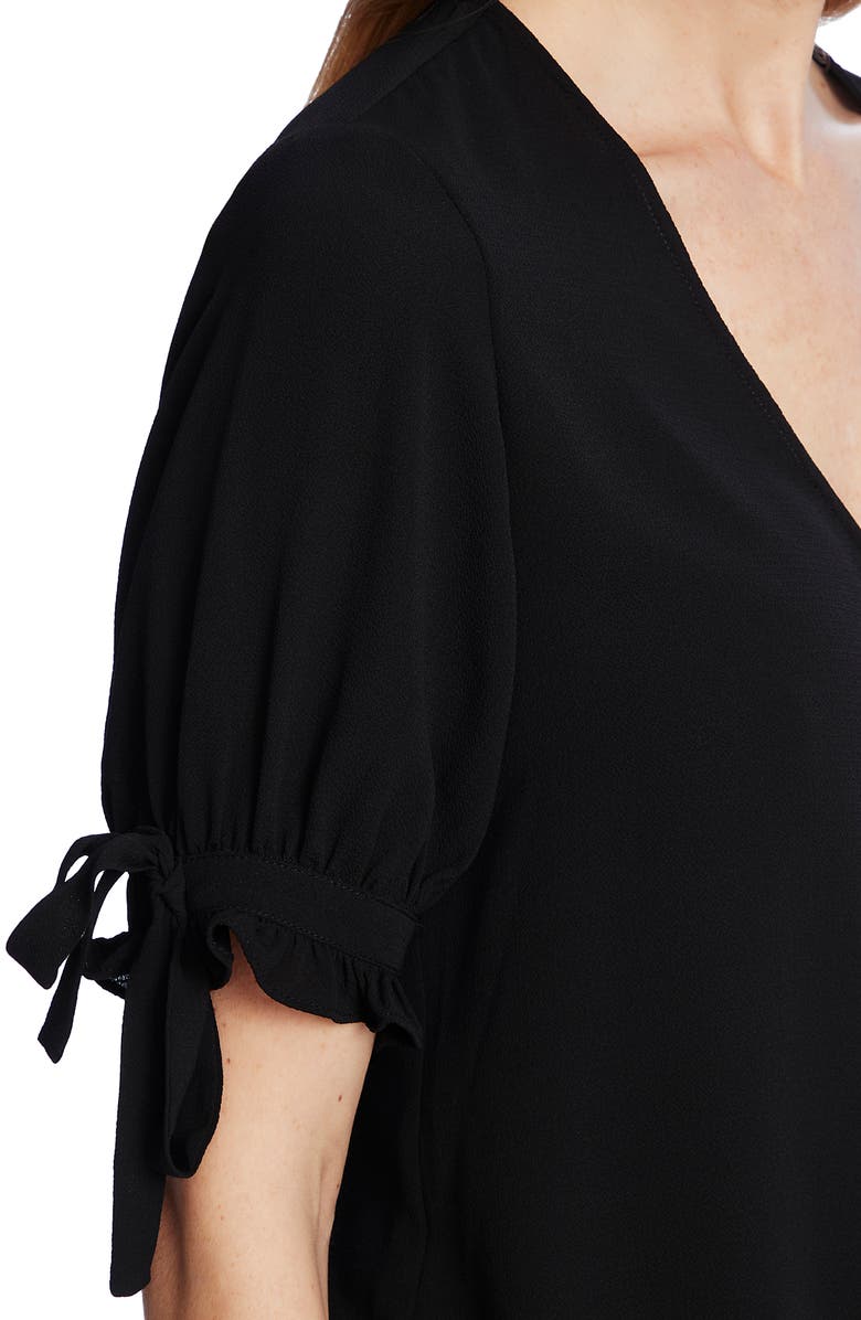 CeCe Ruffle Sleeve Crepe Blouse | Nordstrom