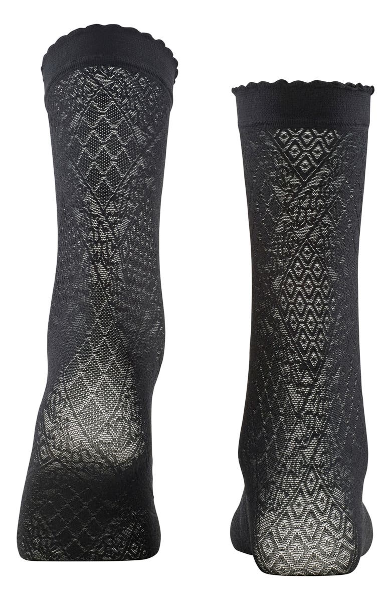 Falke Ultra Romantic Lace Crew Socks | Nordstromrack