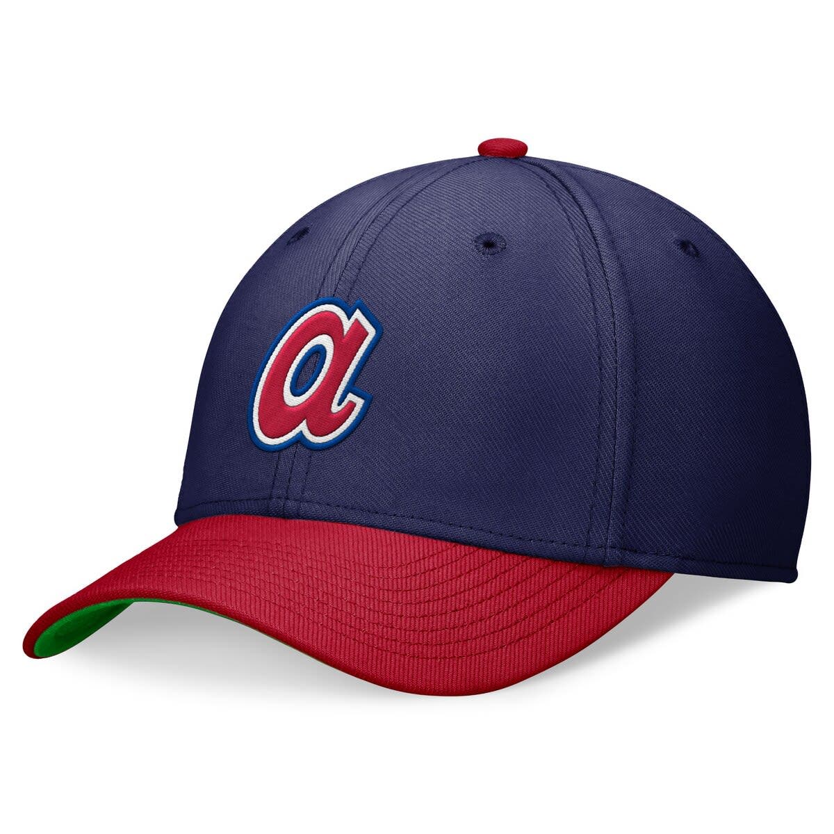 Nike Men's Nike Navy/Red Atlanta Braves Cooperstown Collection Rewind ...
