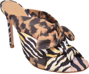 Schutz x Adriana Lima Print Mule (Women) | Nordstrom