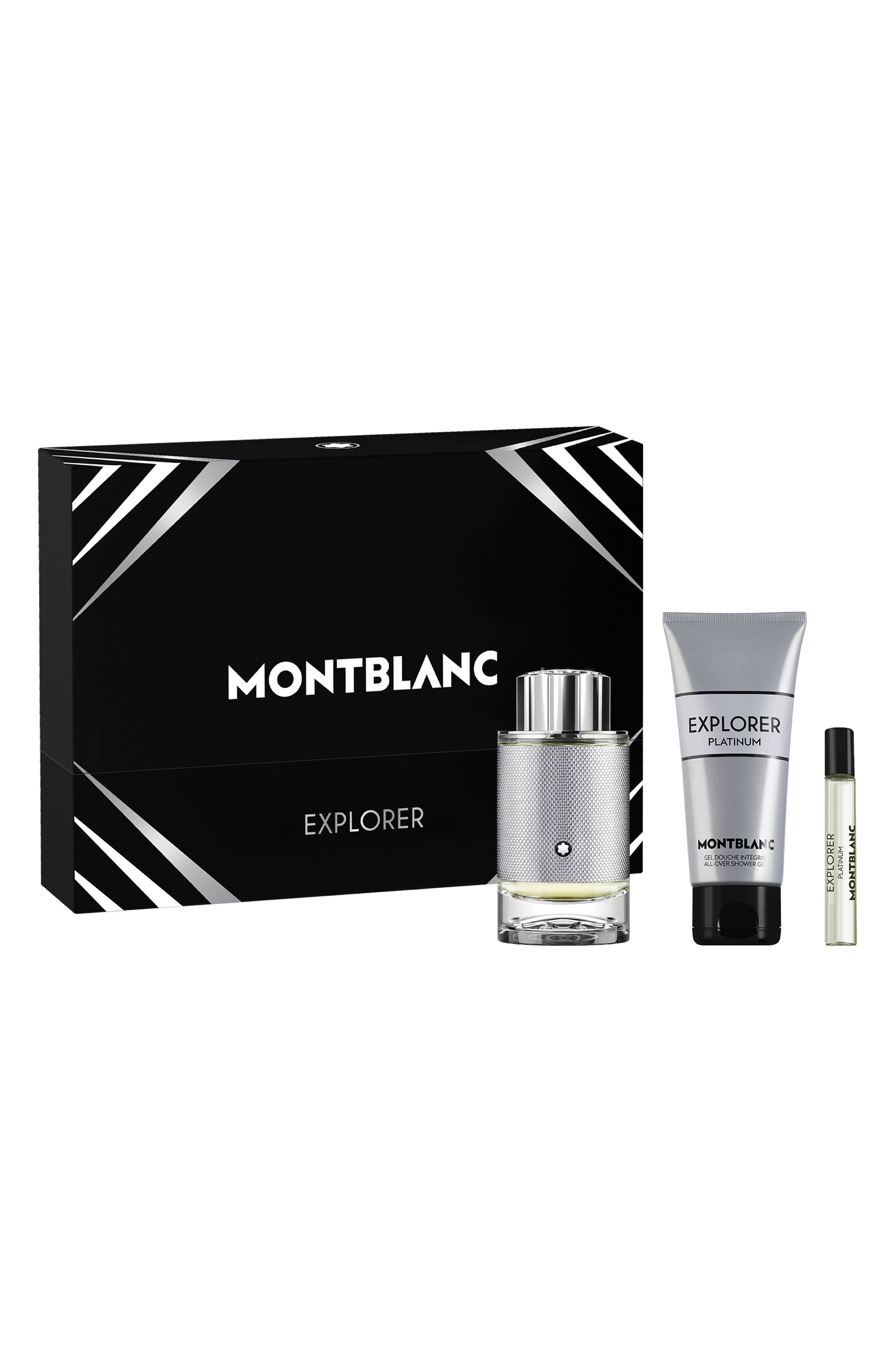 Montblanc Explorer Platinum Eau de Parfum Set $154 Value | Nordstrom