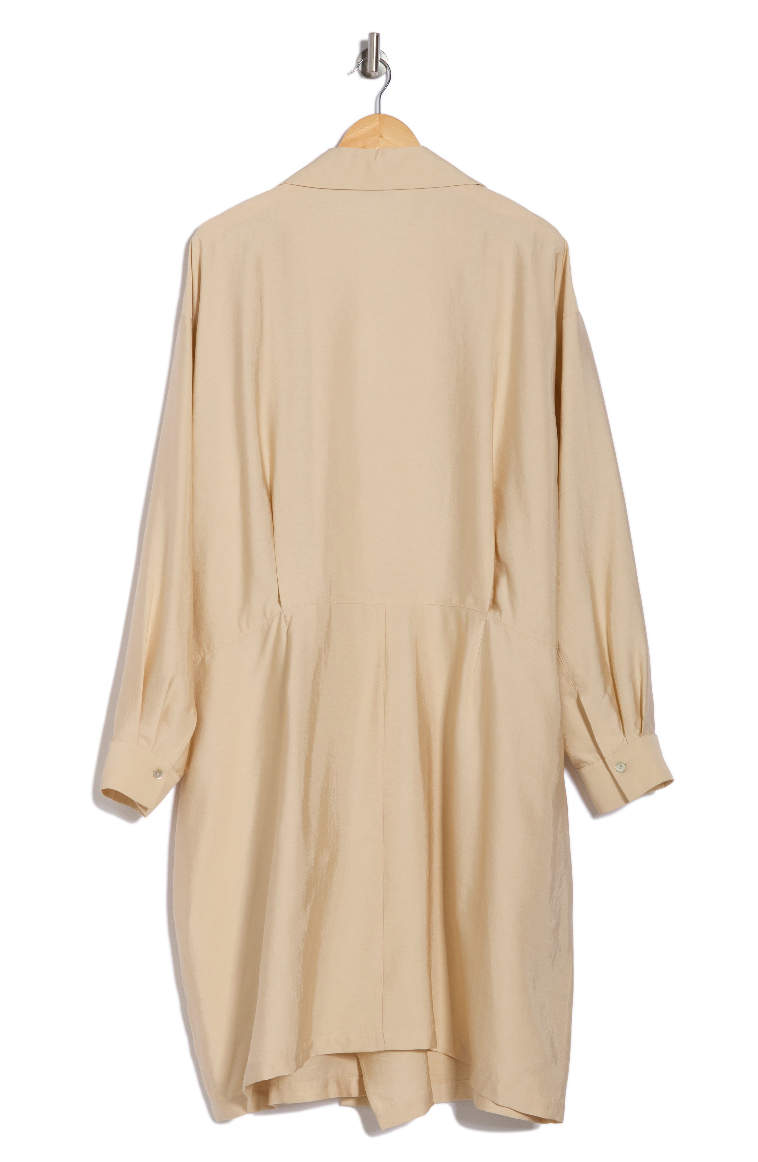 Long Sleeve Satin Wrap Dress (Women) | Nordstromrack