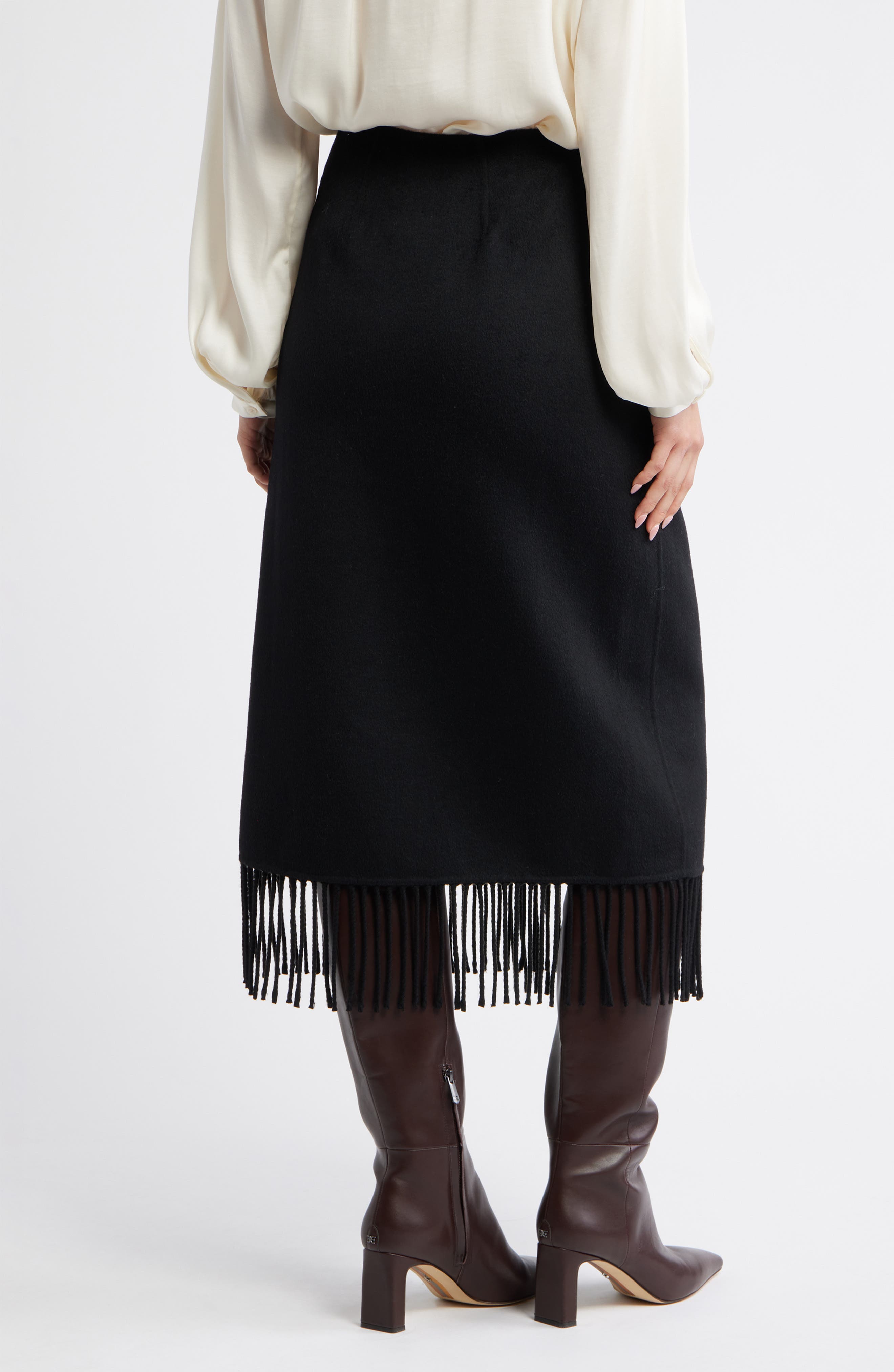 Rails Odette Wool Blend Midi Skirt | Nordstromrack