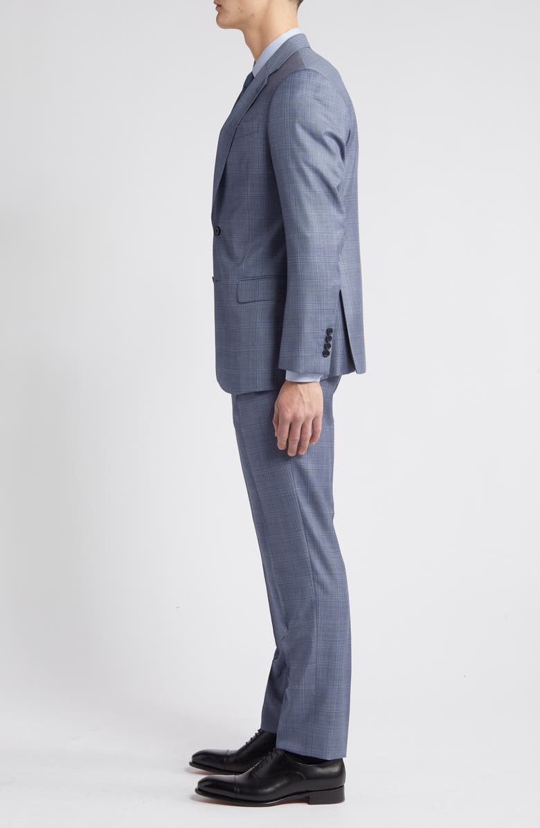 Emporio Armani G-Line Plaid Virgin Wool Suit | Nordstromrack
