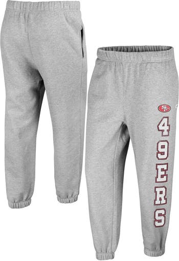 '47 Women's '47 Gray San Francisco 49ers Double Pro Harper Jogger ...