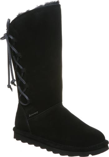 BEARPAW Rita Faux Fur Lace-Up Boot | Nordstromrack