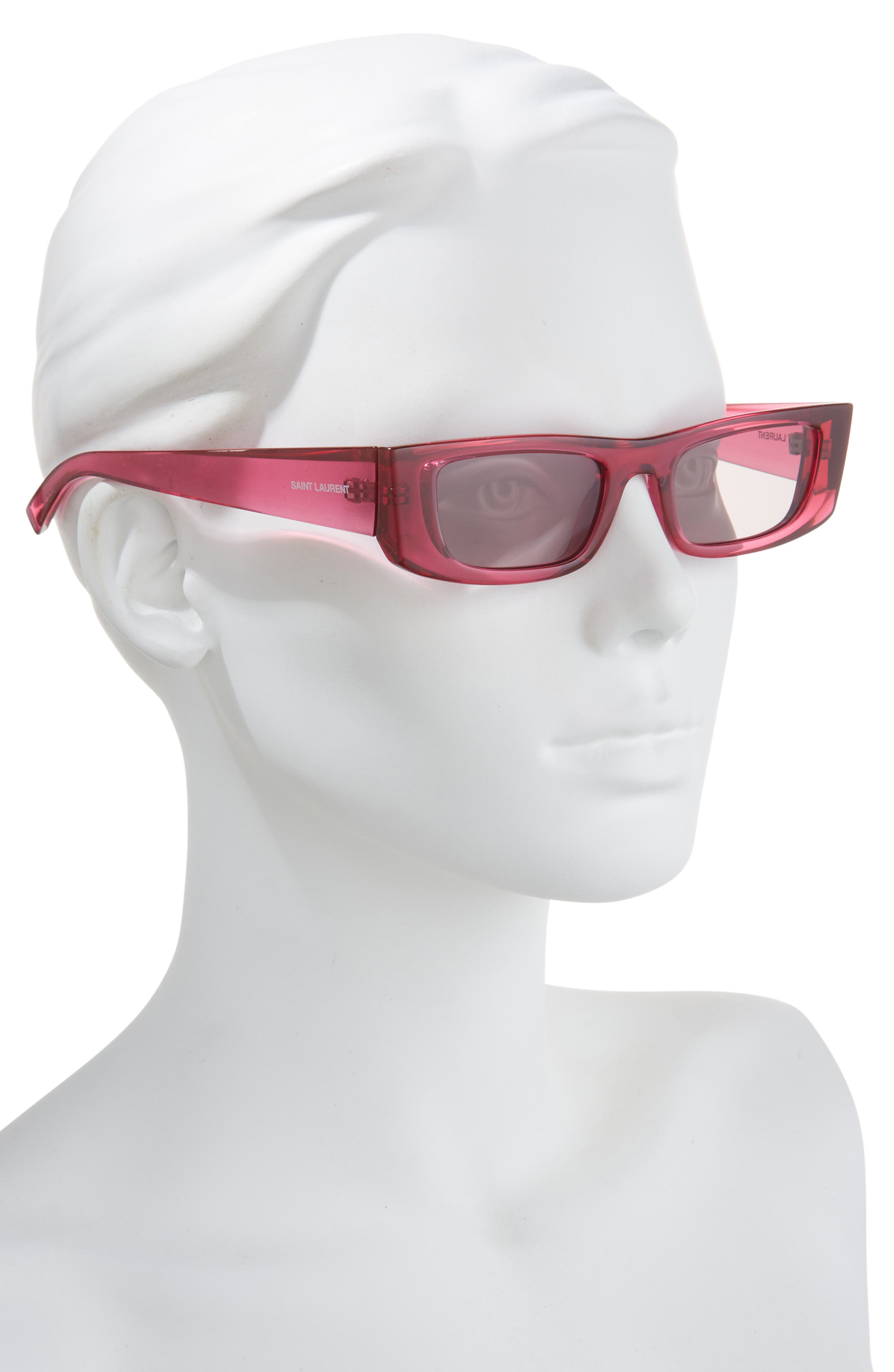 Saint Laurent 52mm Rectangular Sunglasses | Nordstromrack