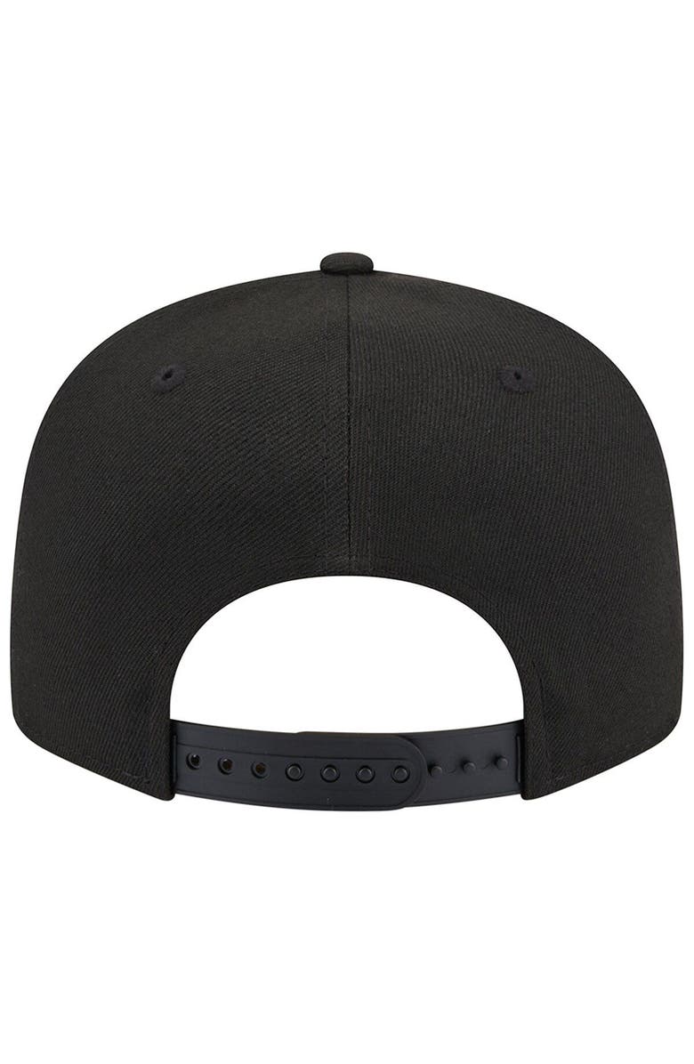 New Era Men's New Era Black Portland Trail Blazers Icon 9FIFTY Snapback ...