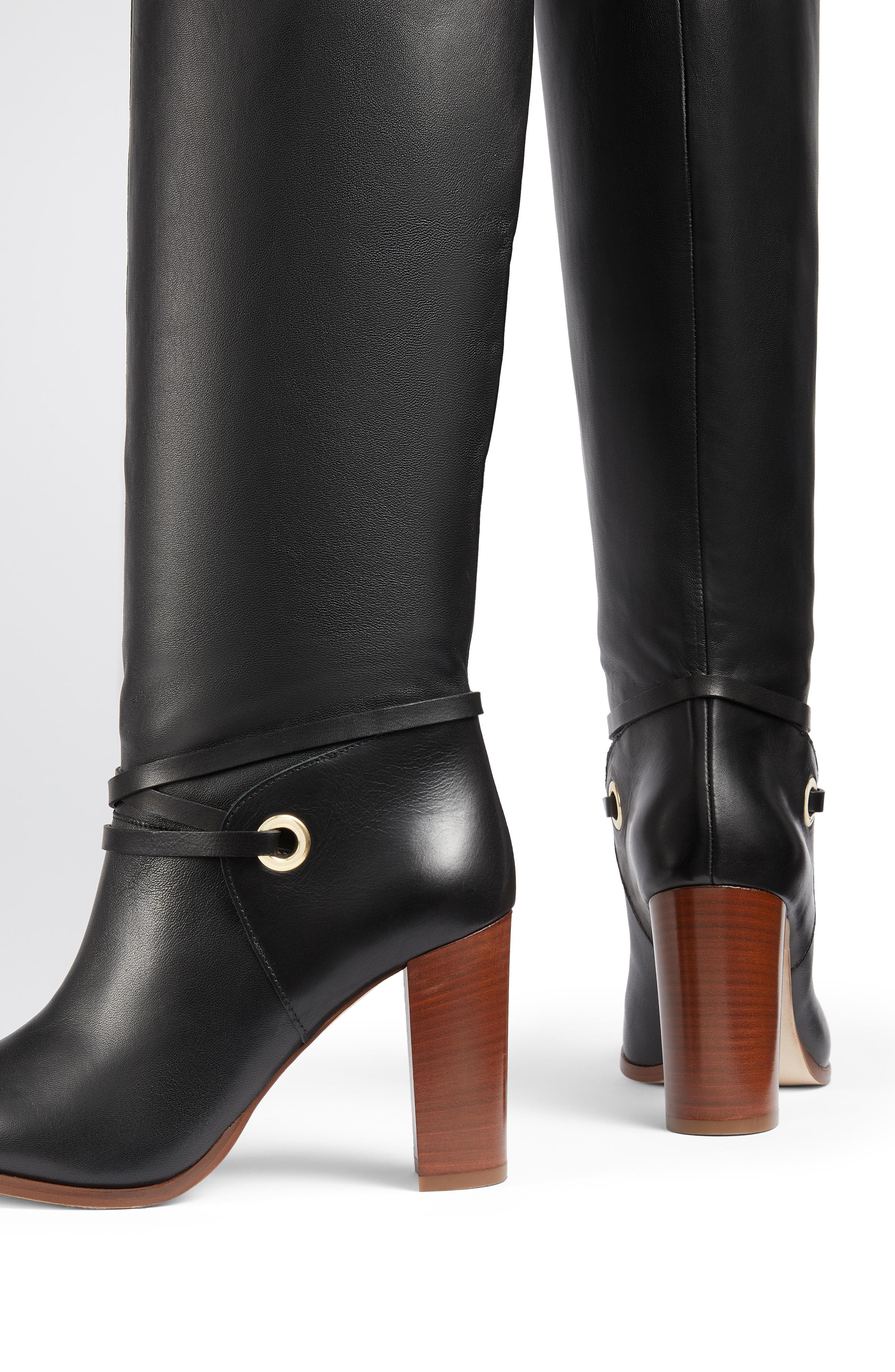 LK Bennett Shelby Knee High Boot (Women) | Nordstromrack