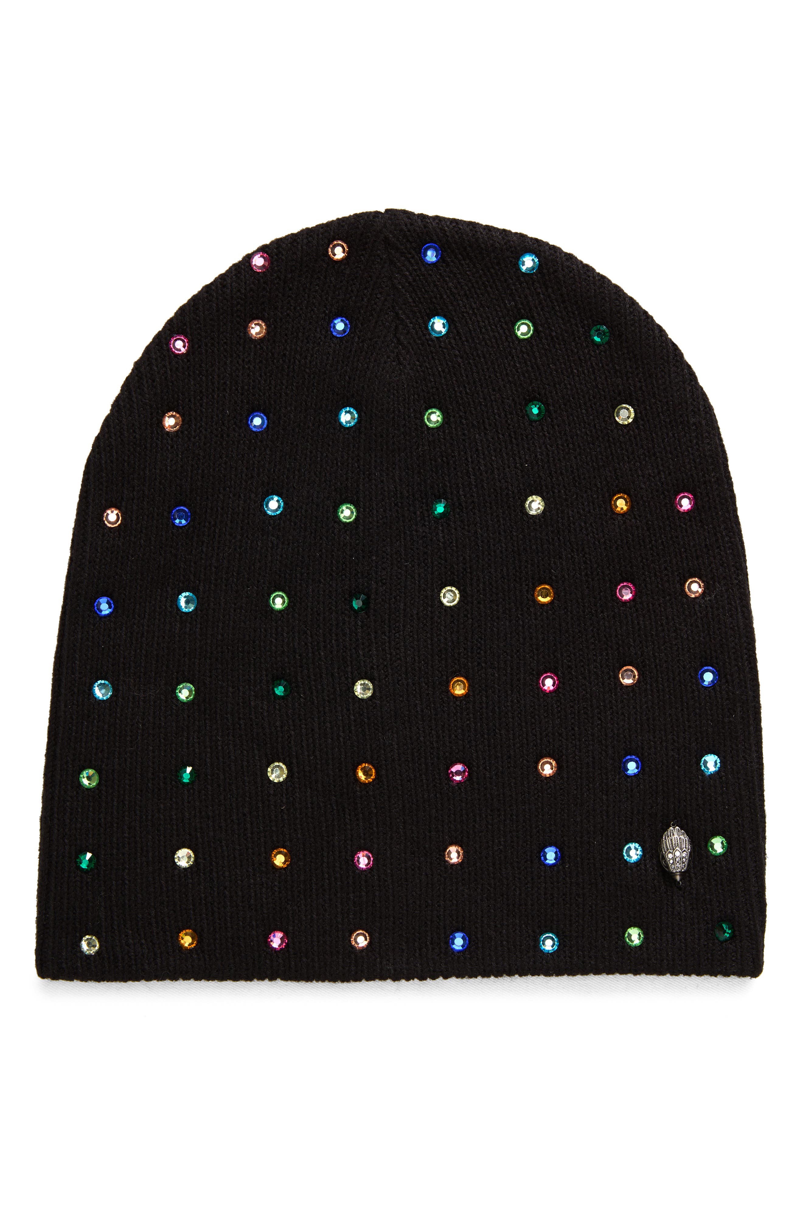 Kurt Geiger London Rhinestone Knit Beanie | Nordstromrack