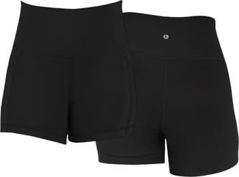 90 DEGREE BY REFLEX Triibeca 2-Pack Bike Shorts | Nordstrom