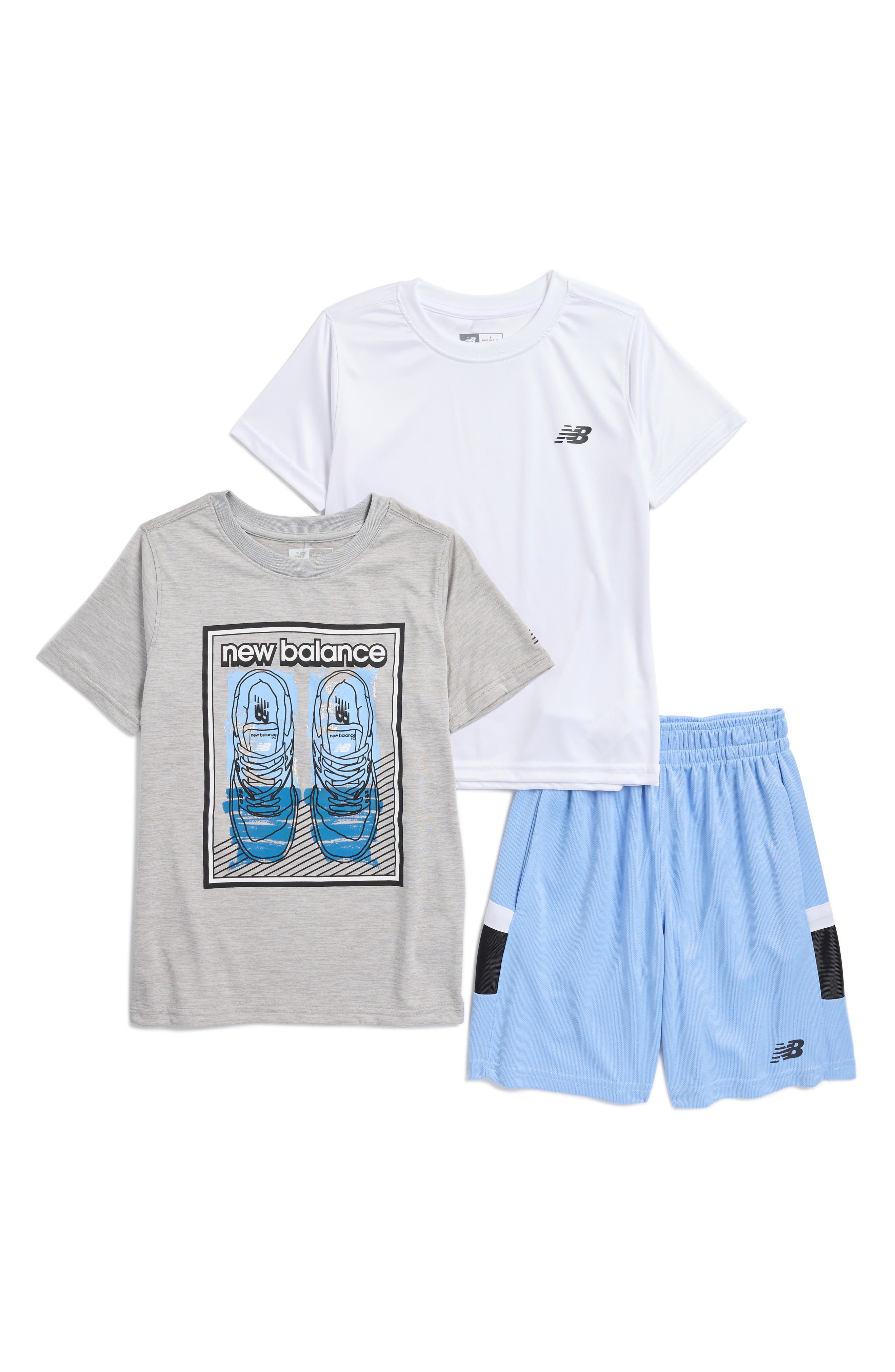 New Balance Kids' Logo Graphic T-Shirts & Shorts Set | Nordstromrack