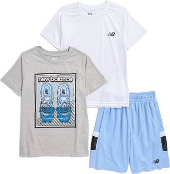 New Balance Kids' Logo Graphic T-Shirts & Shorts Set | Nordstromrack