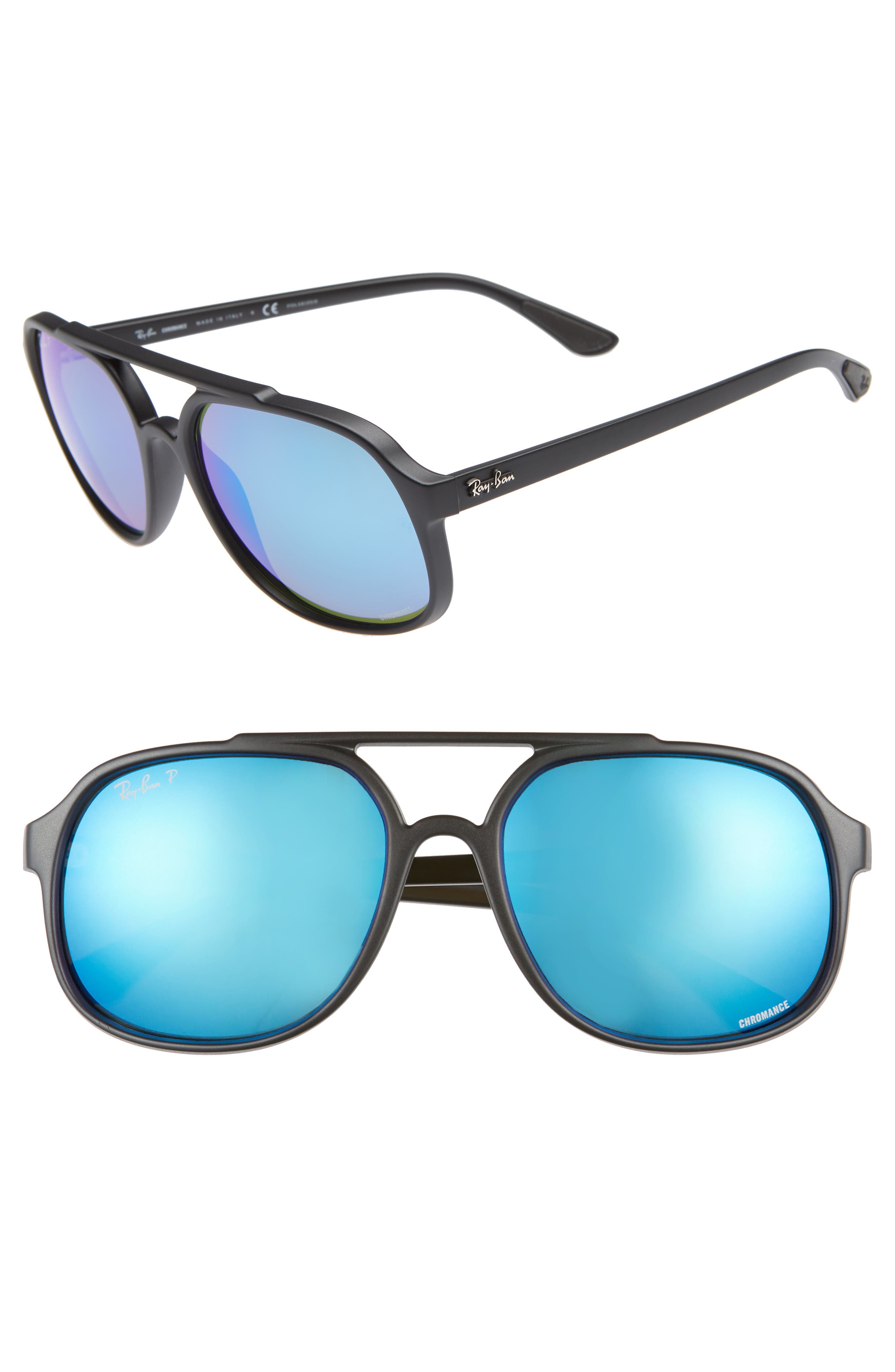 Ray-Ban 57mm Polarized Navigator Sunglasses | Nordstrom