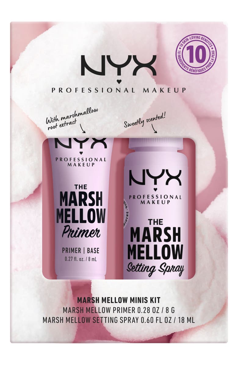 NYX PROFESSIONAL MAKEUP Marshmellow Primer & Setting Spray Mini Set ...