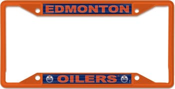 WINCRAFT Edmonton Oilers Chrome Color License Plate Frame | Nordstrom