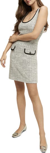 Isaac Mizrahi New York Smart Tweed Tank Sheath Dress | Nordstrom