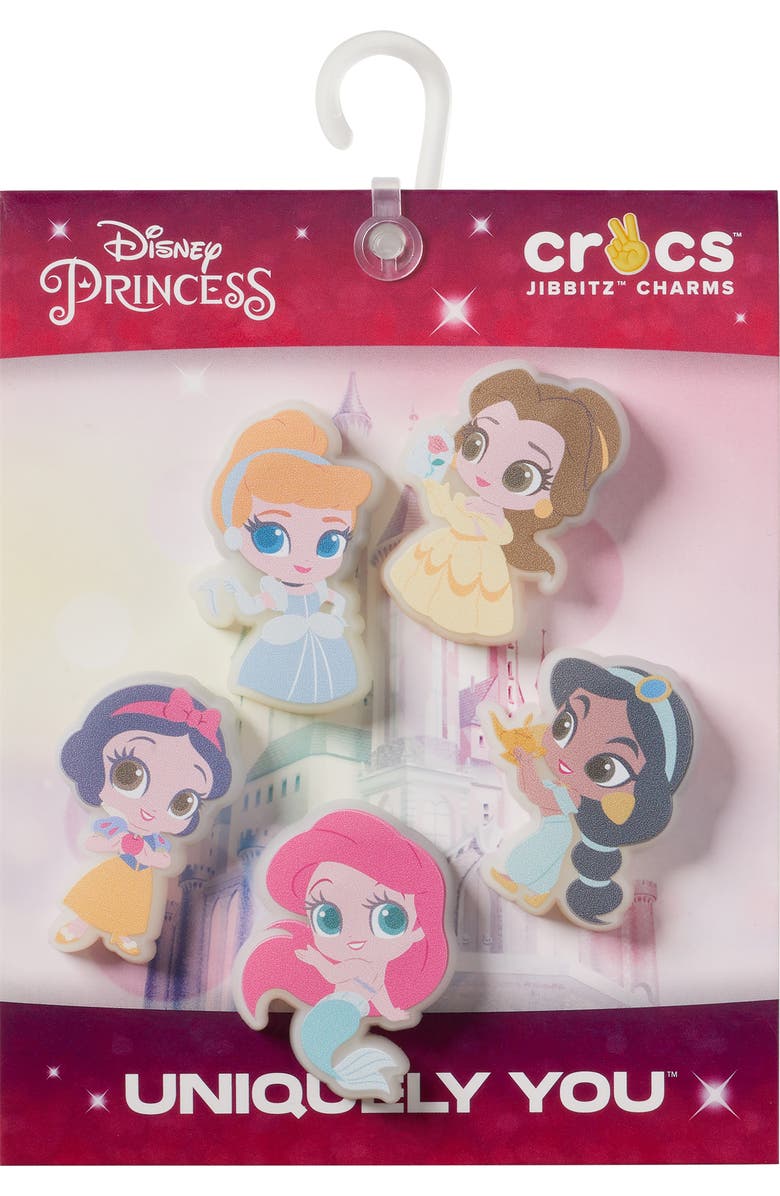 CROCS x Disney Princess Assorted 5-Pack Jibbitz Shoe Charms | Nordstromrack