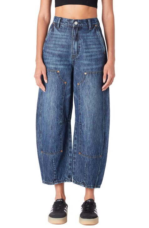 Women's Barrel Leg Jeans & Denim | Nordstrom