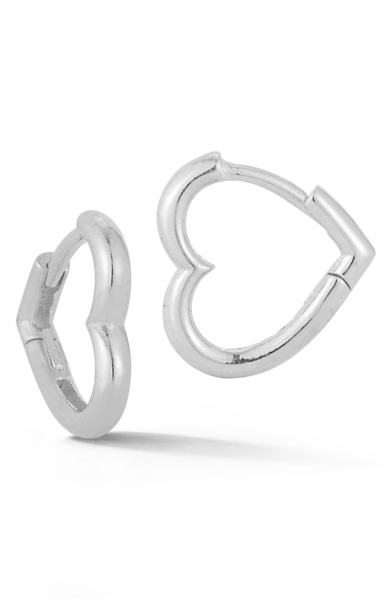 GLAZE JEWELRY Small Heart Hoop Earrings | Nordstromrack