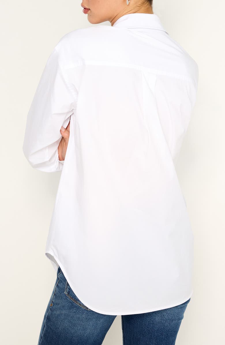 Good American Poplin Button-Up Shirt | Nordstromrack