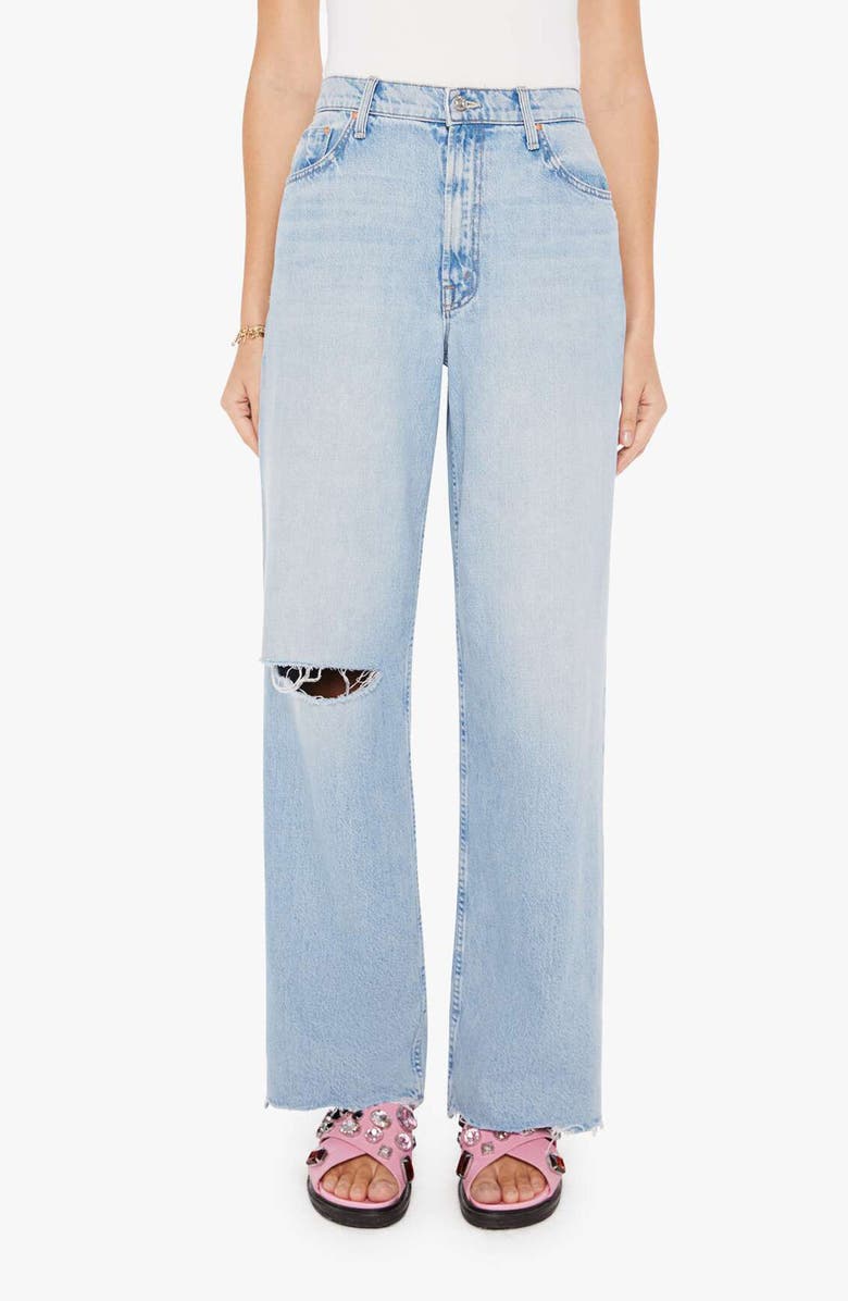 MOTHER The Spinner High Waist Wide Leg Jeans | Nordstromrack
