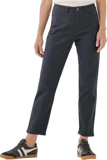 Pact Organic Stretch Twill Denim Slim Straight Pant | Nordstrom