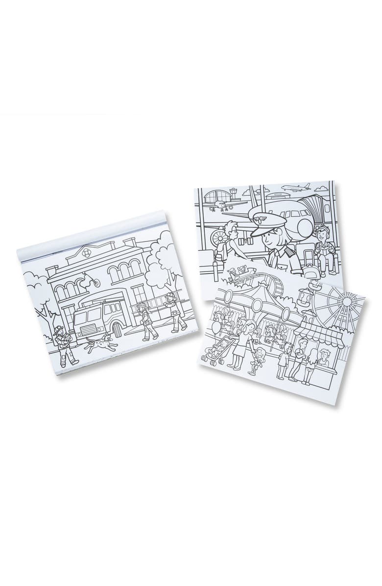 Melissa & Doug Jumbo Town Coloring Pad | Nordstromrack