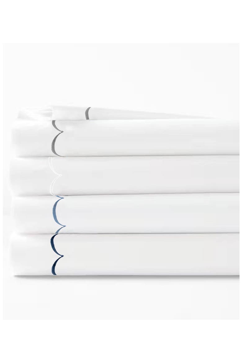600 Thread Count Scallop Trim 3-Piece Duvet Set | Nordstromrack