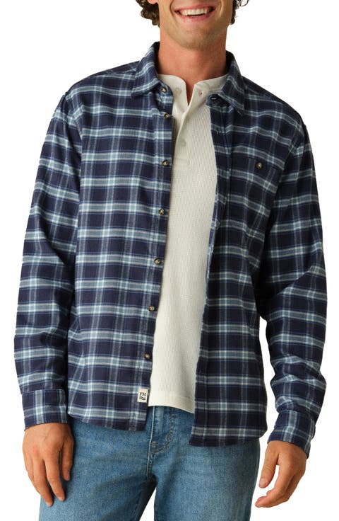 Men's Blue Flannel Shirts | Nordstrom